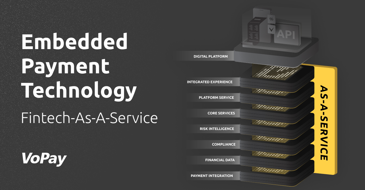 Embedded Payment Processing API | Fintech As A Service | CA & US