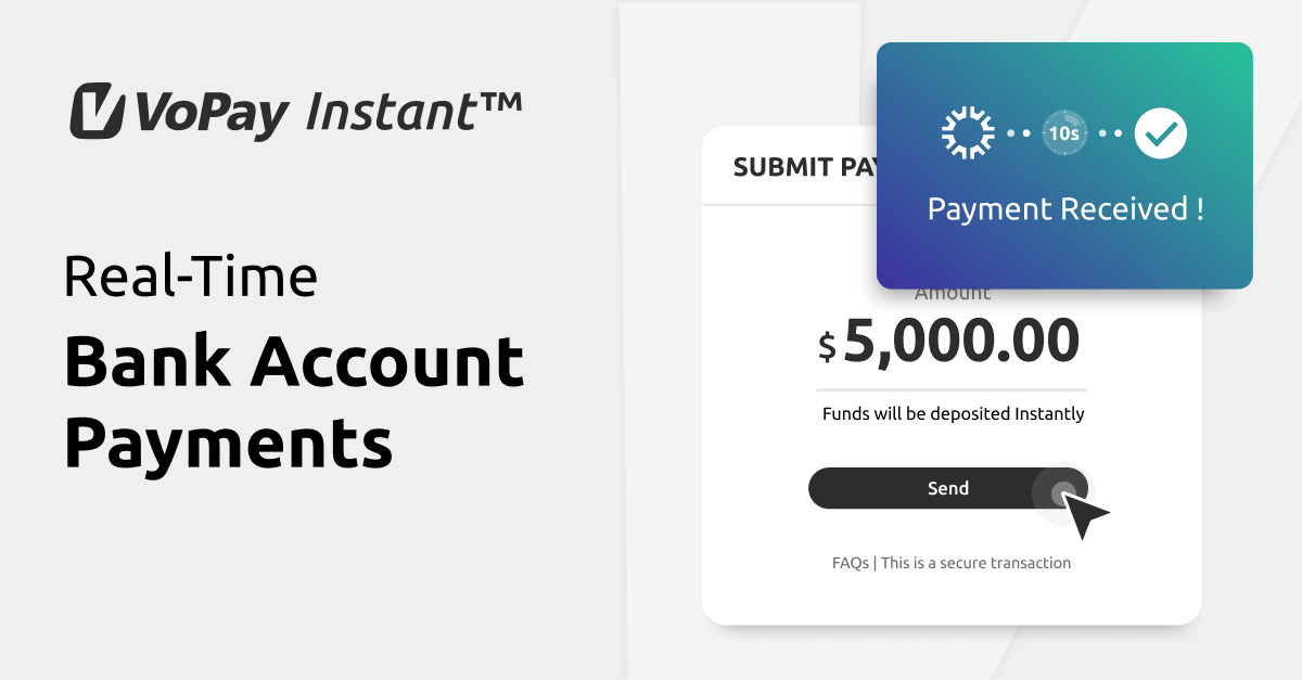 Unlock Real Time Payments in Canada | VoPay Instant®