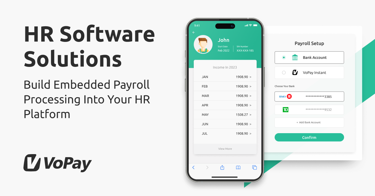 Payroll & Onboarding | Embedded Finance for HR Software
